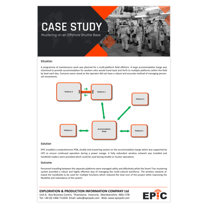 Offshore Shuttle - EPIC POB
